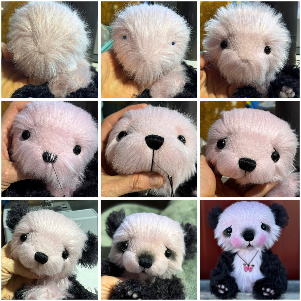 KITS - 7" Kumiko kid mohair and faux fur artist bear – Furaddiction ...