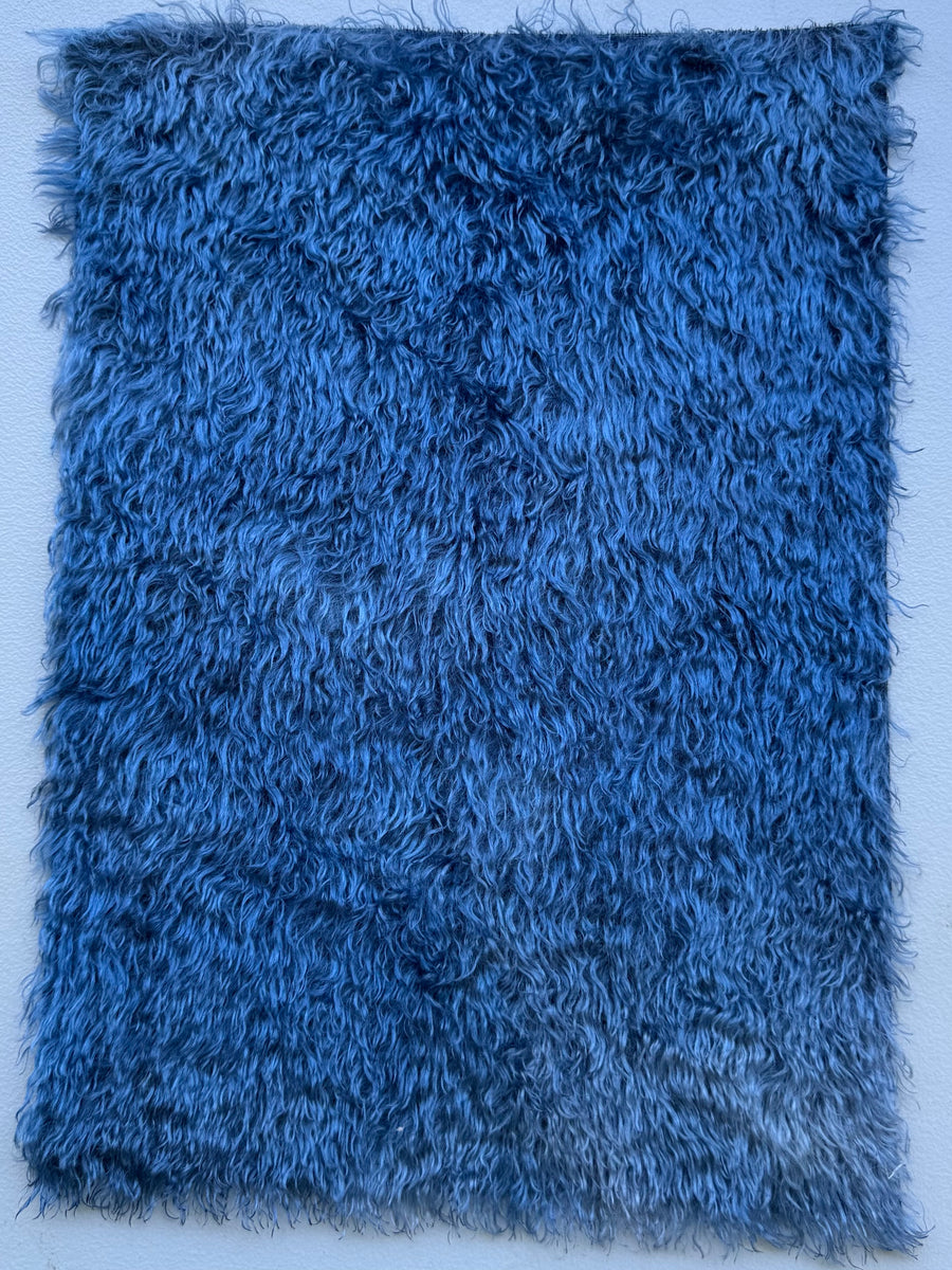 Sparse 22mm Mohair - Hand Dyed Indigo - Fat 1/8m - DEC028 ...