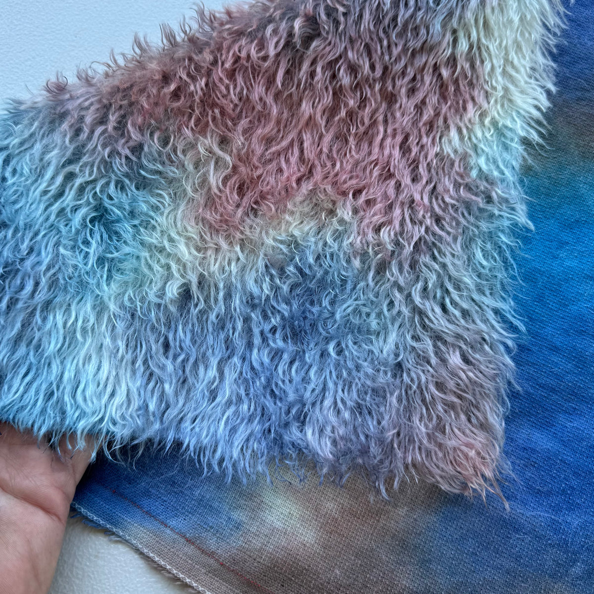 Sparse 22mm Mohair - Hand Dyed Chocolate Blueberries - Fat 1/8m - DEC0 ...