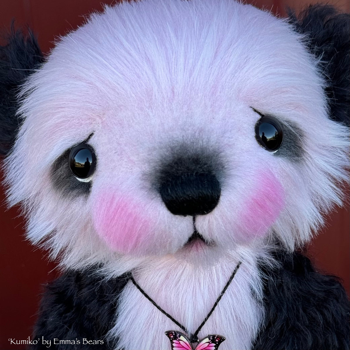 Kumiko - 7" Kid mohair and faux fur Artist Panda Bear by Emma's Bears ...