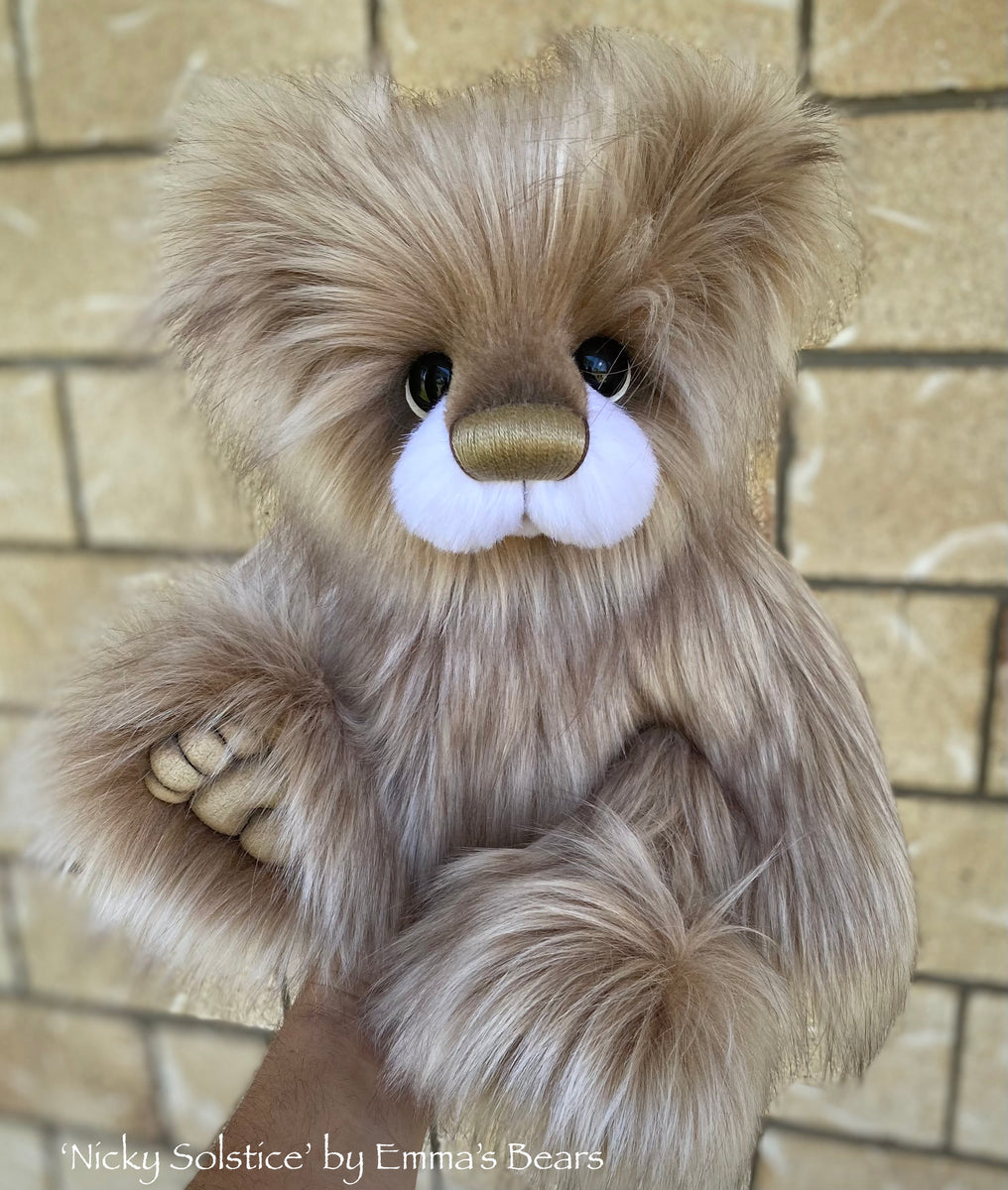Nicky Solstice - 16" Christmas 2023 Artist Bear by Emma's Bears - OOAK ...