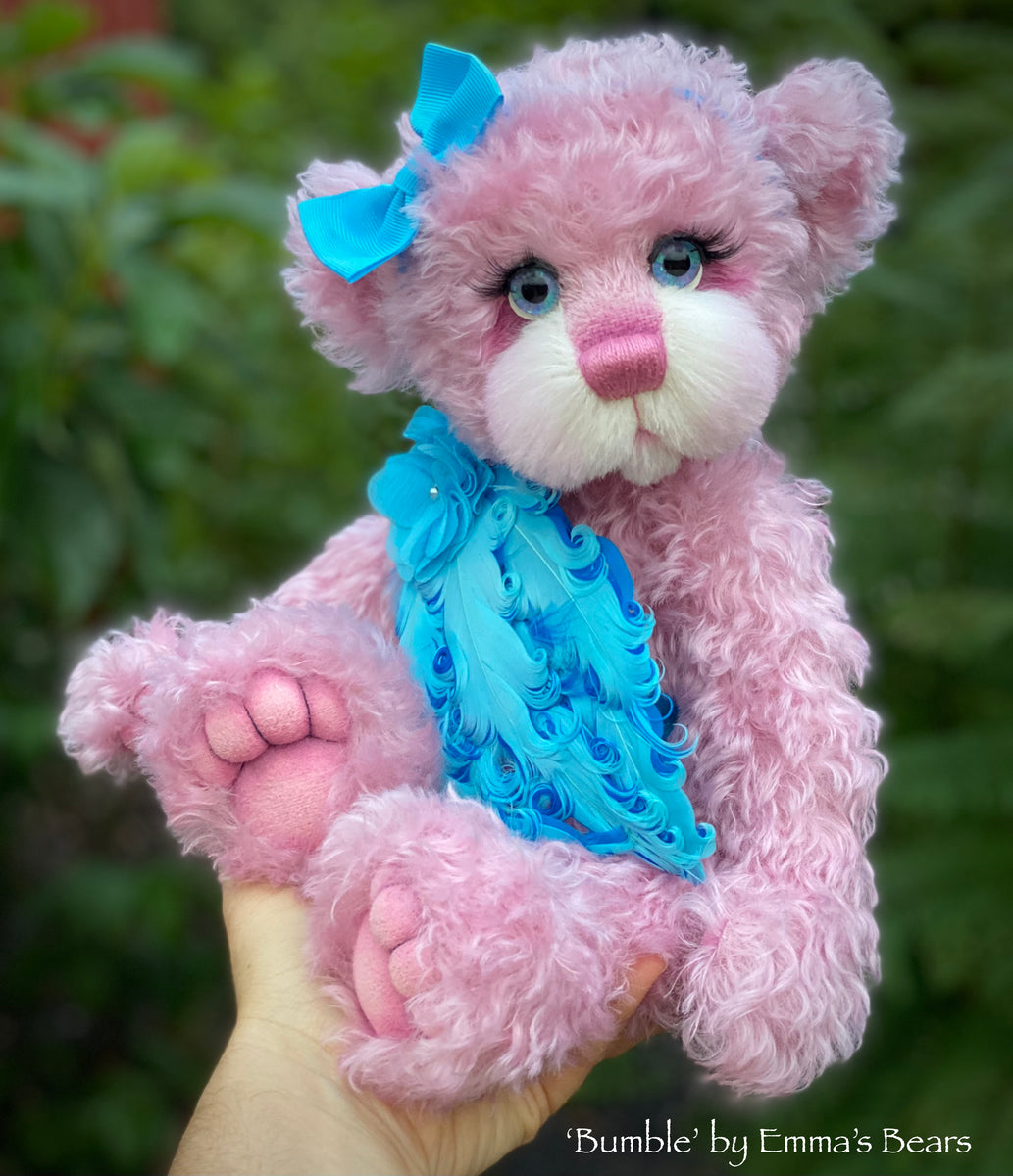 Bumble - 16" Curly Kid Mohair and Alpaca artist bear by Emma's Bears ...