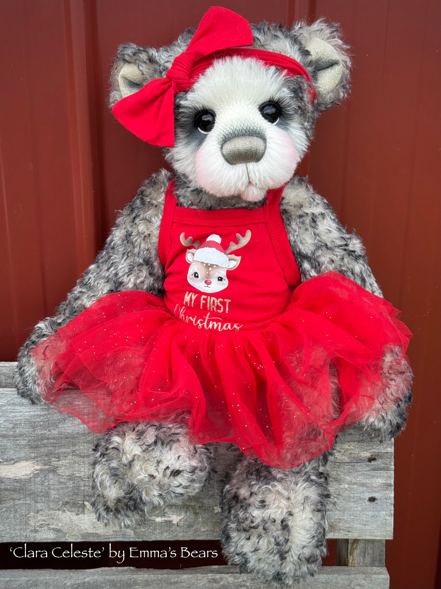 Clara Celeste - 20" Christmas 2024 Artist Bear by Emma's Bears - OOAK ...