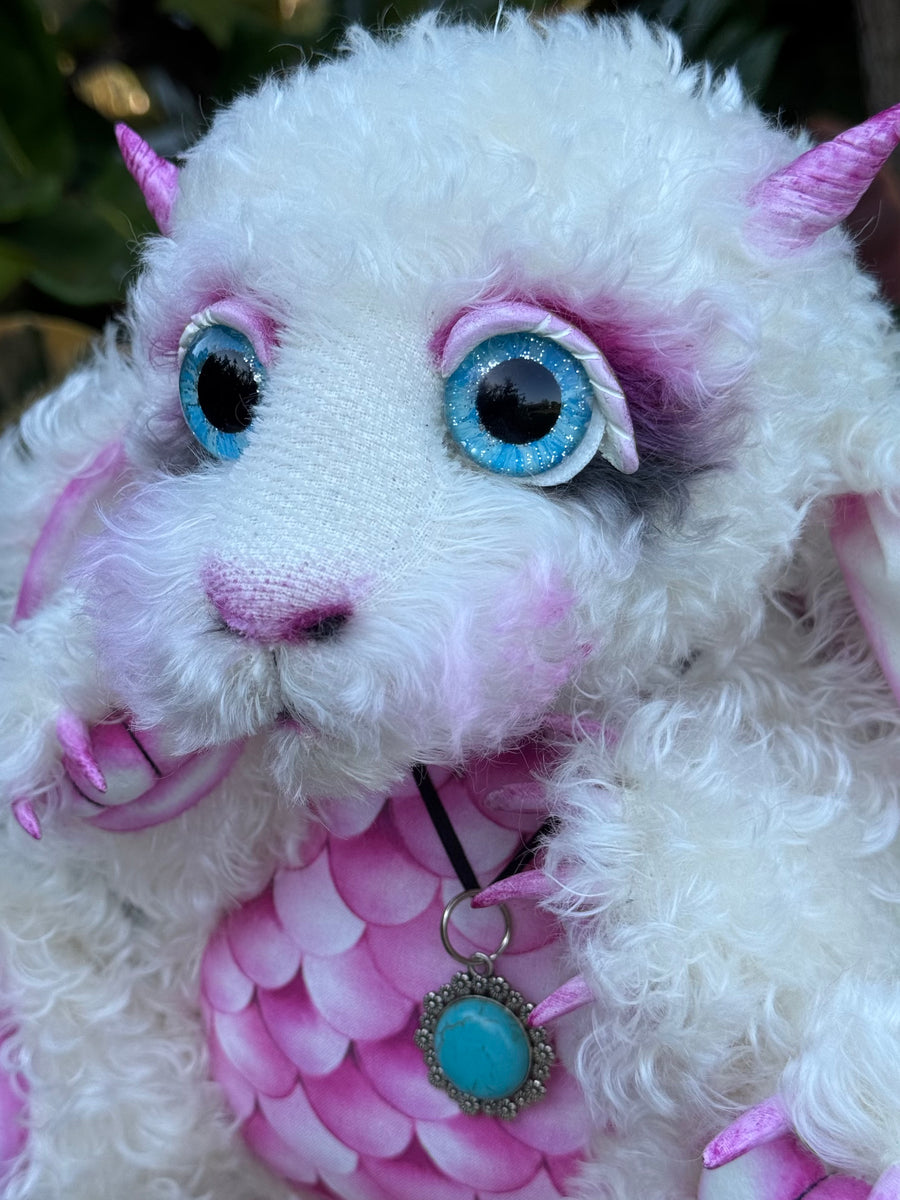 Sugarfig Giggle - 15" Kid Mohair Artist Baby Dragon by Emmas Bears - O ...