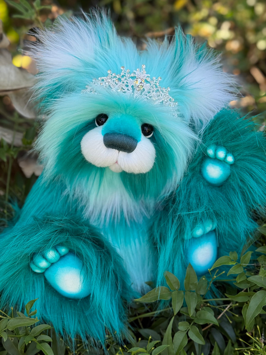 Tiffany Sealove - 16" luxury faux fur bear by Emmas Bears - OOAK ...