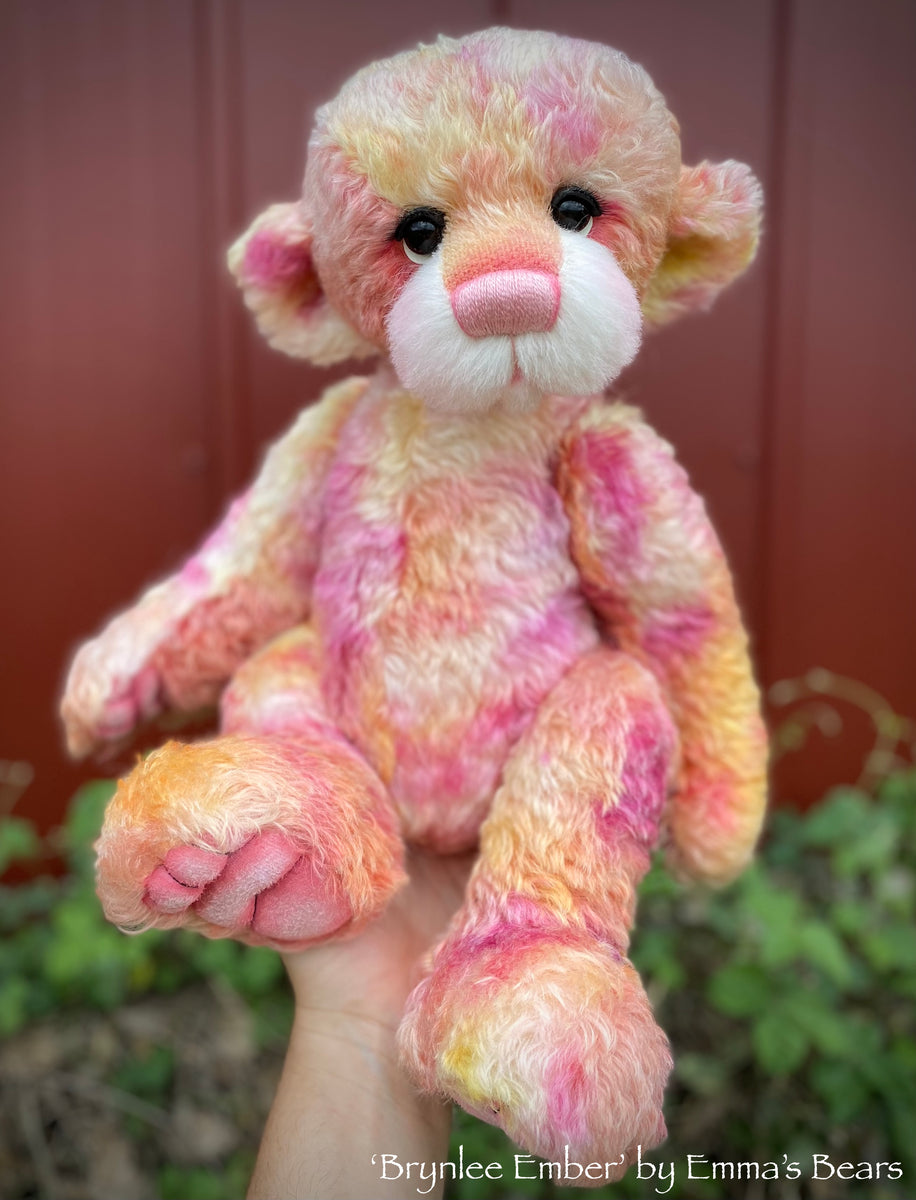 Brynlee Ember - 17" Mohair Artist Baby Bear by Emma's Bears - OOAK ...