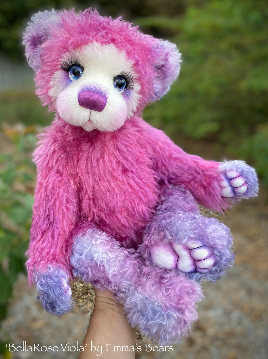 BellaRose Viola - 21" Mohair Toddler Artist Bear by Emma's Bears - OOA ...