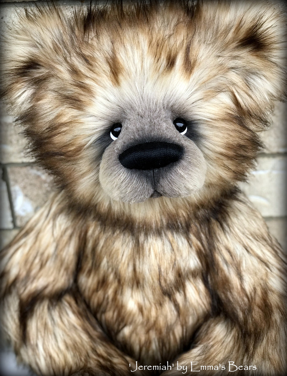 Jeremiah - 28in Deluxe Faux Fur Artist Bear by Emmas Bears - OOAK ...
