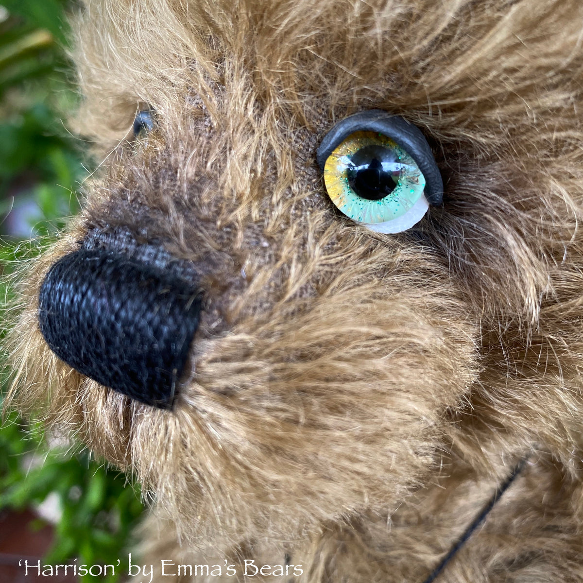 Collaboration Bear: Harrison - 13" handmade mohair artist bear- OOAK ...
