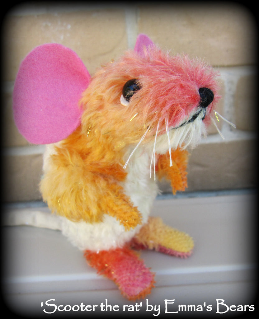 Digital PATTERN - Life size Rat – Furaddiction & Emma's Bears